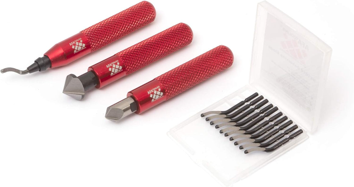 Get Hand Deburring Tool Kit & Blades Set | AFA Tooling – AFA Tooling ...